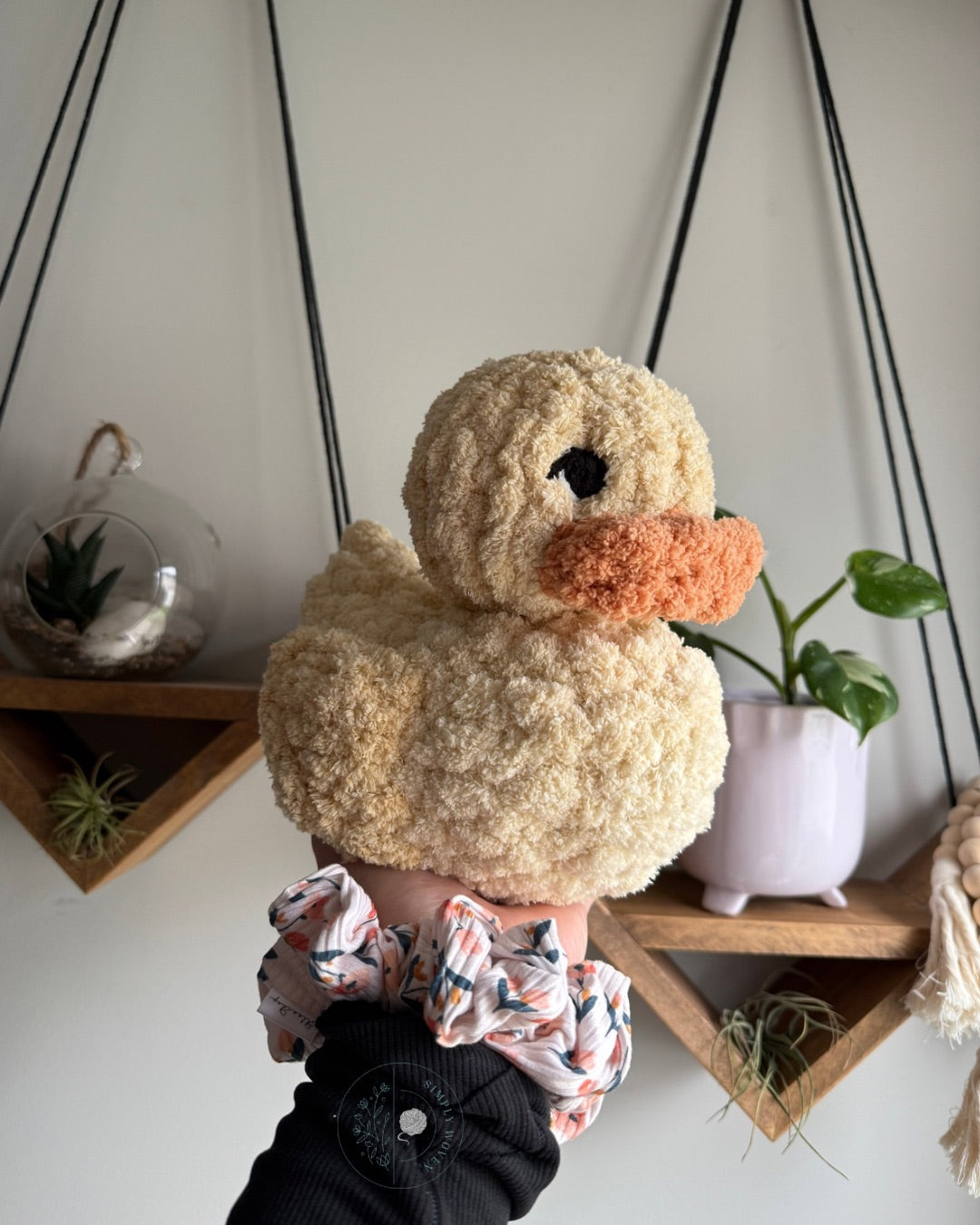 Rubber duck plush – Simply Woven